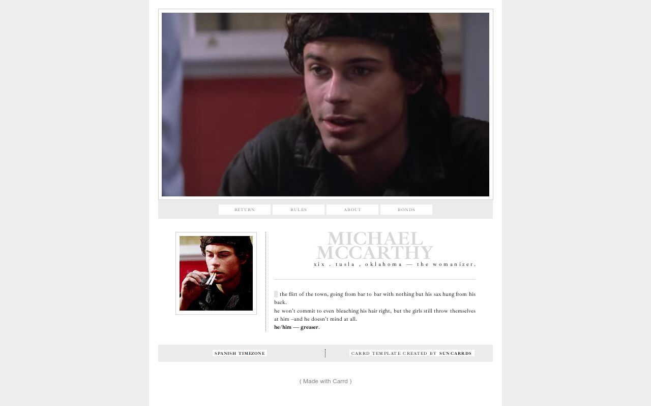 the outsiders oc! (3)